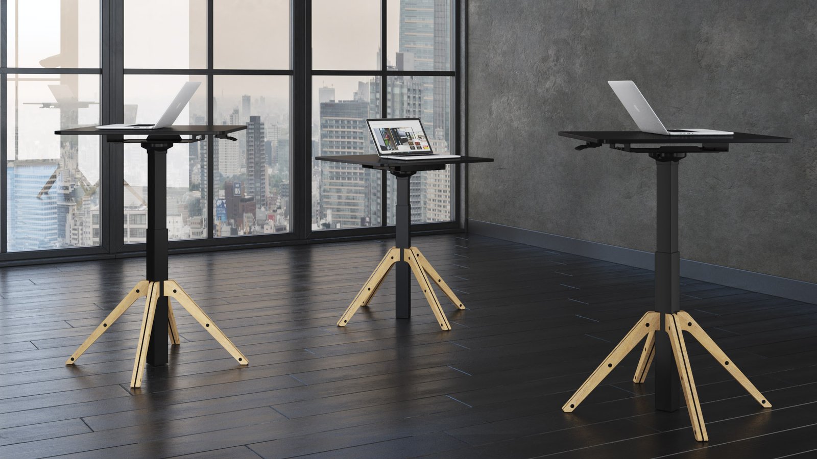 INWERK GMBH - Workfit® 2 sit-stand desk - Hotel Design