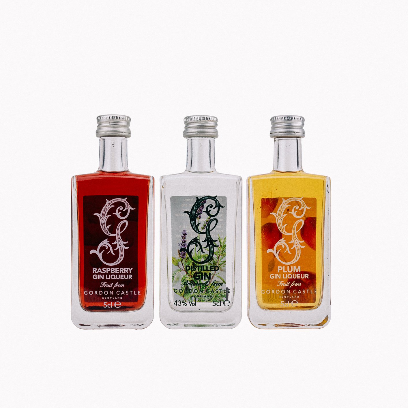Gin in Miniatures form the Highlands of Scotland - Hotel Design