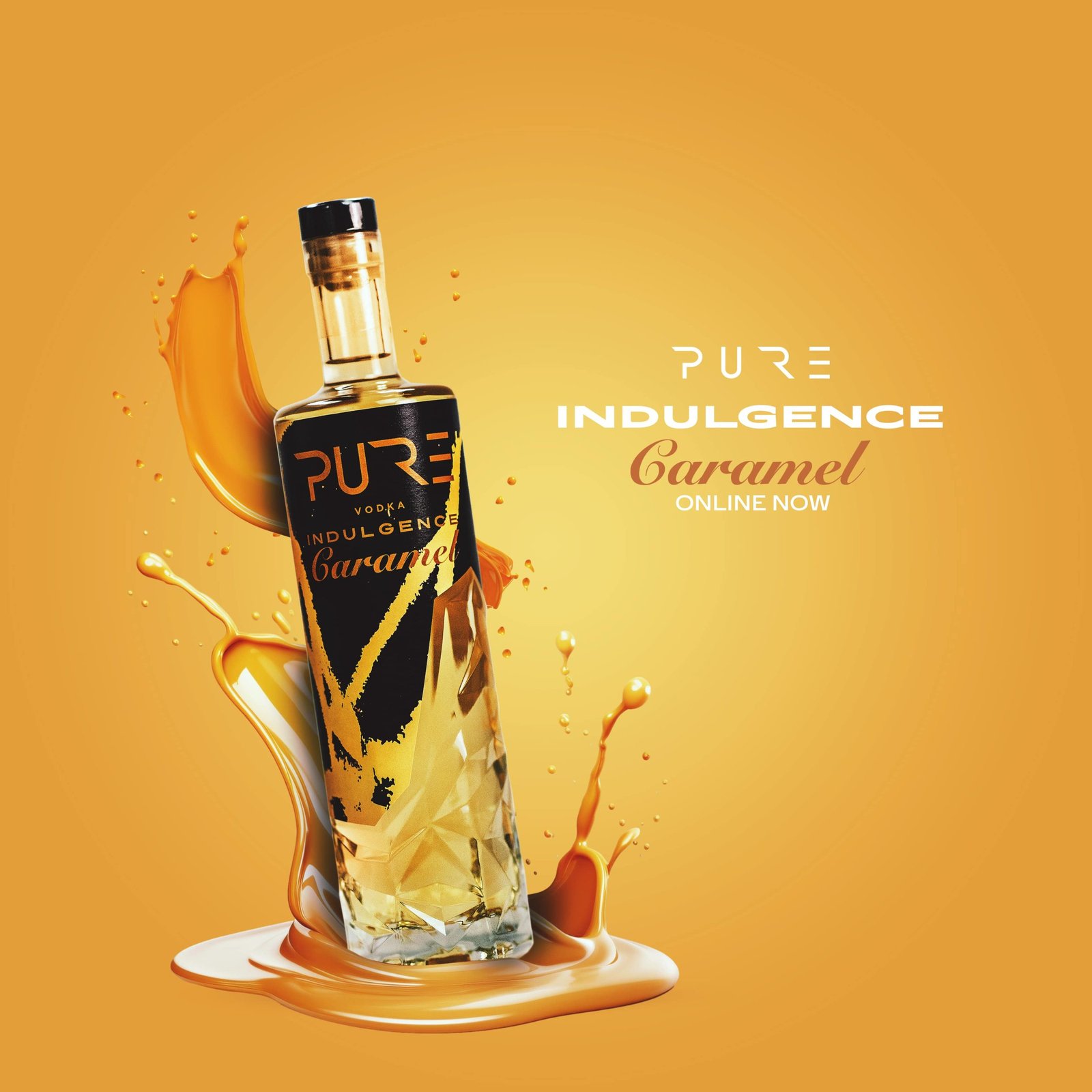 PURE INDULGENCE – CARAMEL VODKA – ORGANIC - Hotel Design