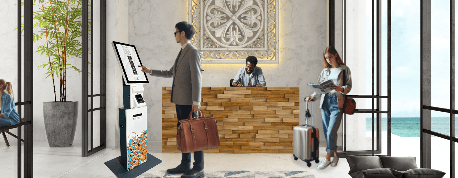 Hotel Self-Service - Kiosk Embedded Systems - Hotel Design