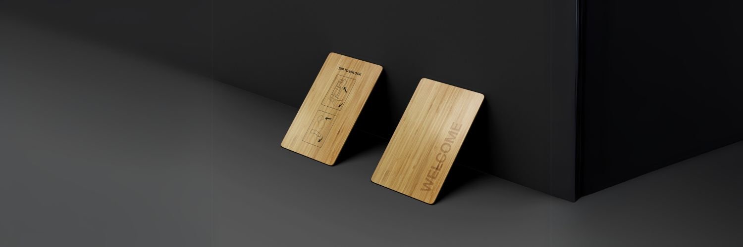 RFID Hotel – Welcome Bamboo Wood Key Card - Hotel Design