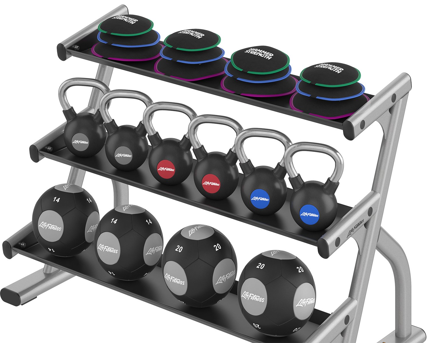 Three-Tier Accessory Rack - Hotel Design